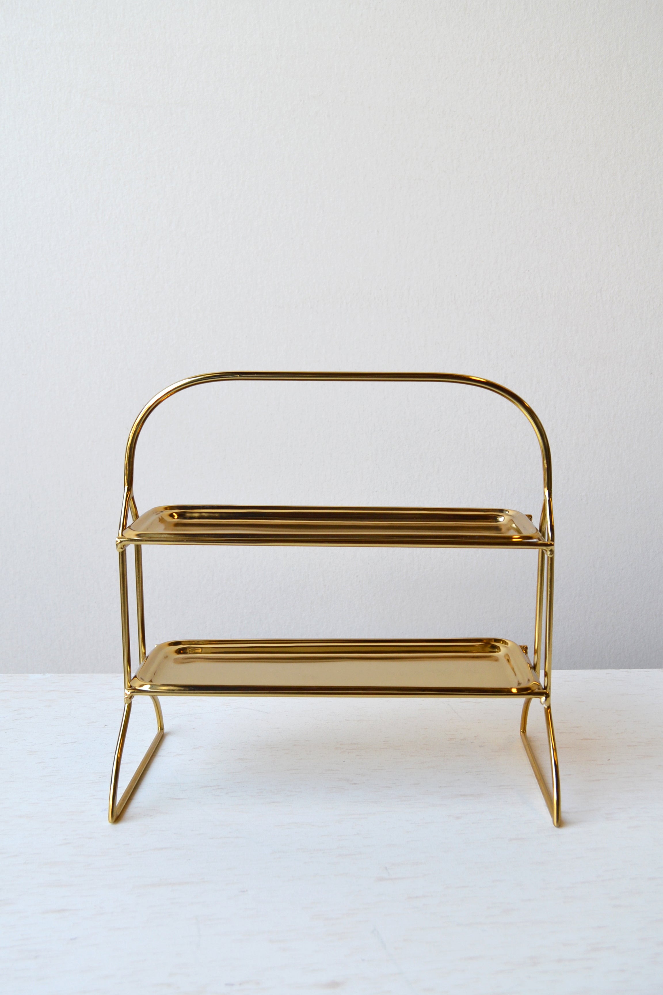 Gold Layered Stand – Warehouse